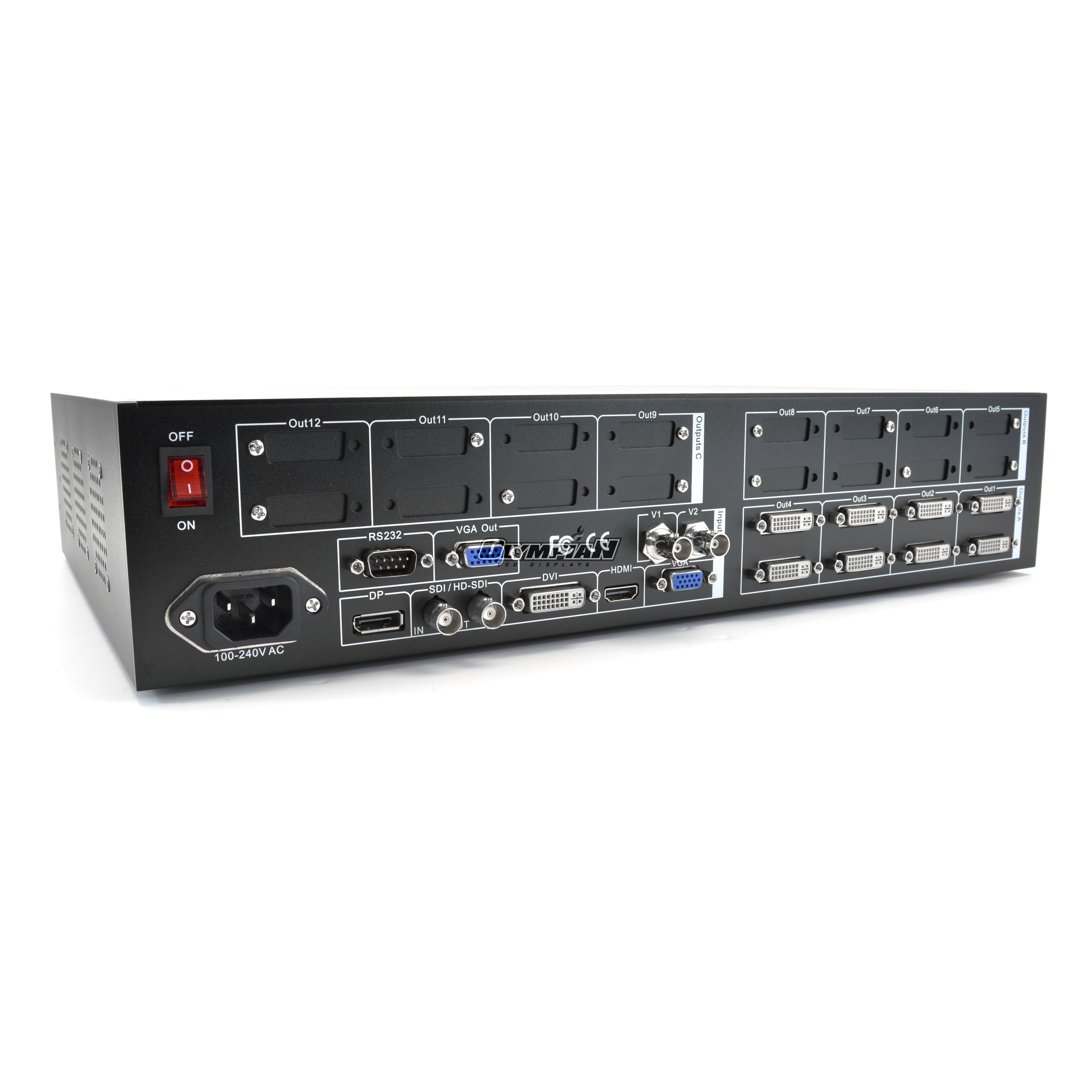 VDWALL LVP40X / LVP404 Video Processor (EOL) - Olympian LED