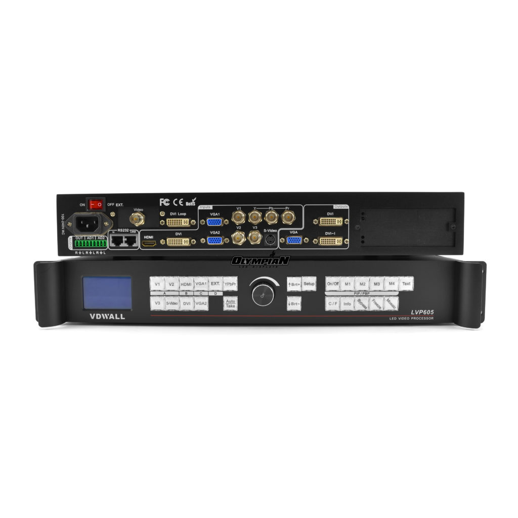 VDWALL LVP605 HD LED VIDEO Switcher (Video) - Olympian LED
