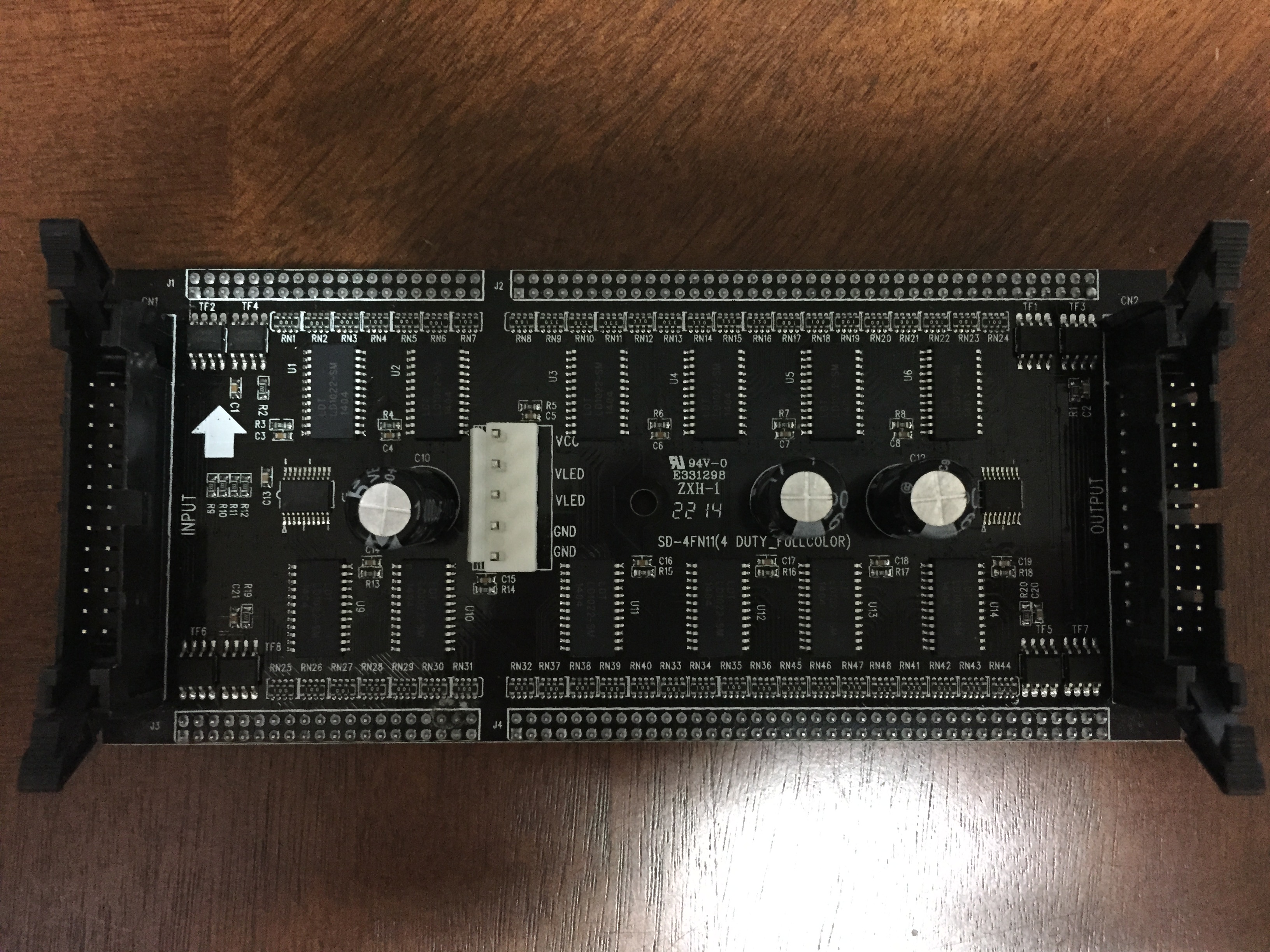 SD-4FN11 (4 DUTY_FULLCOLOR) Driver Board E331298 - Olympian LED