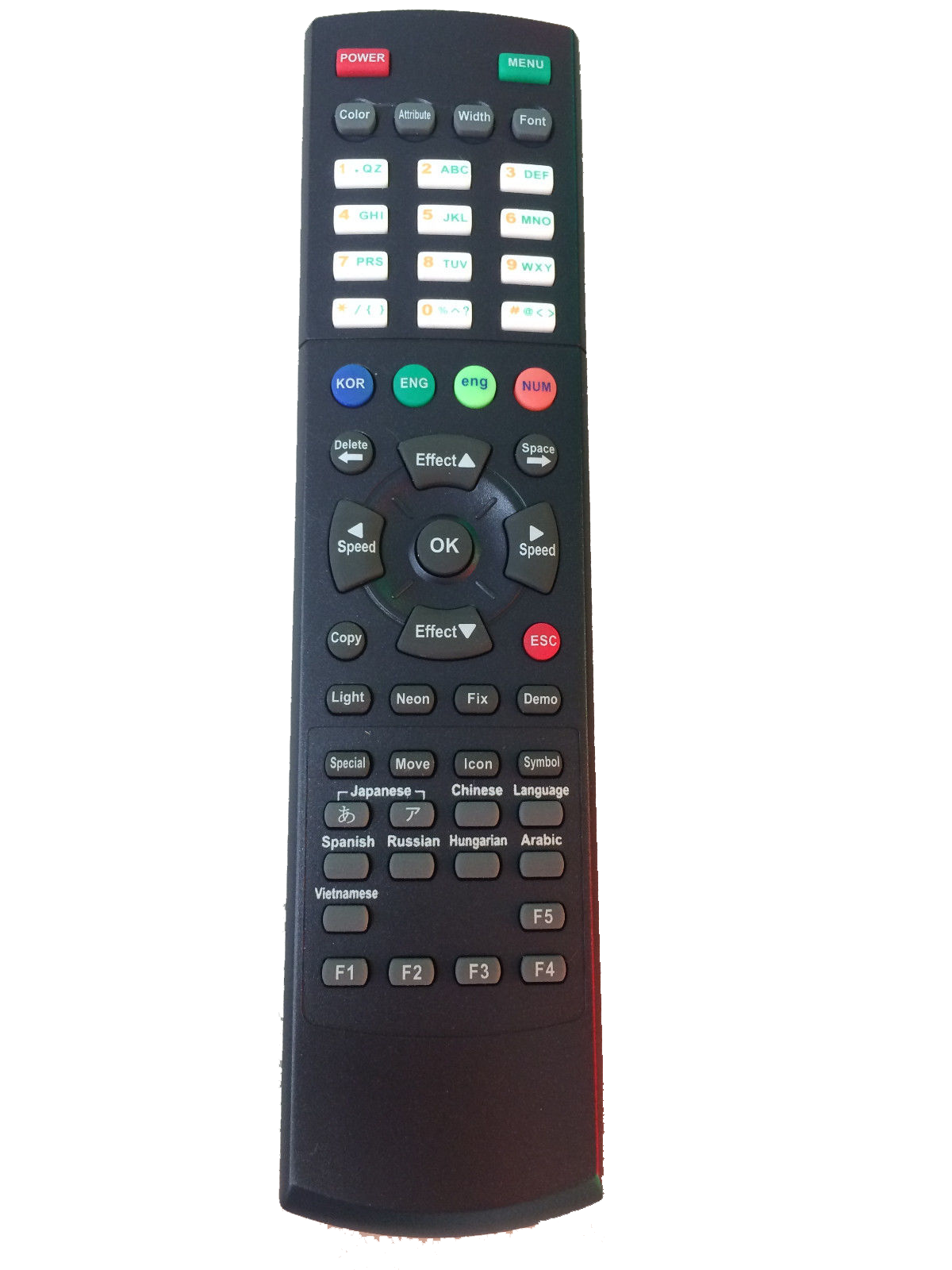 ADSP-400NWT LED Sign Remote Control - Olympian LED