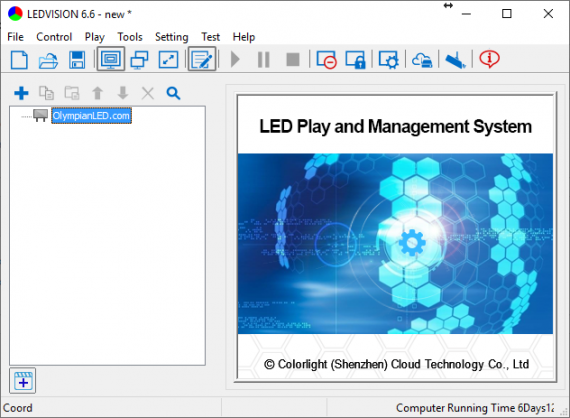 Colorlight LEDVISION 6.9 Download - Olympian LED