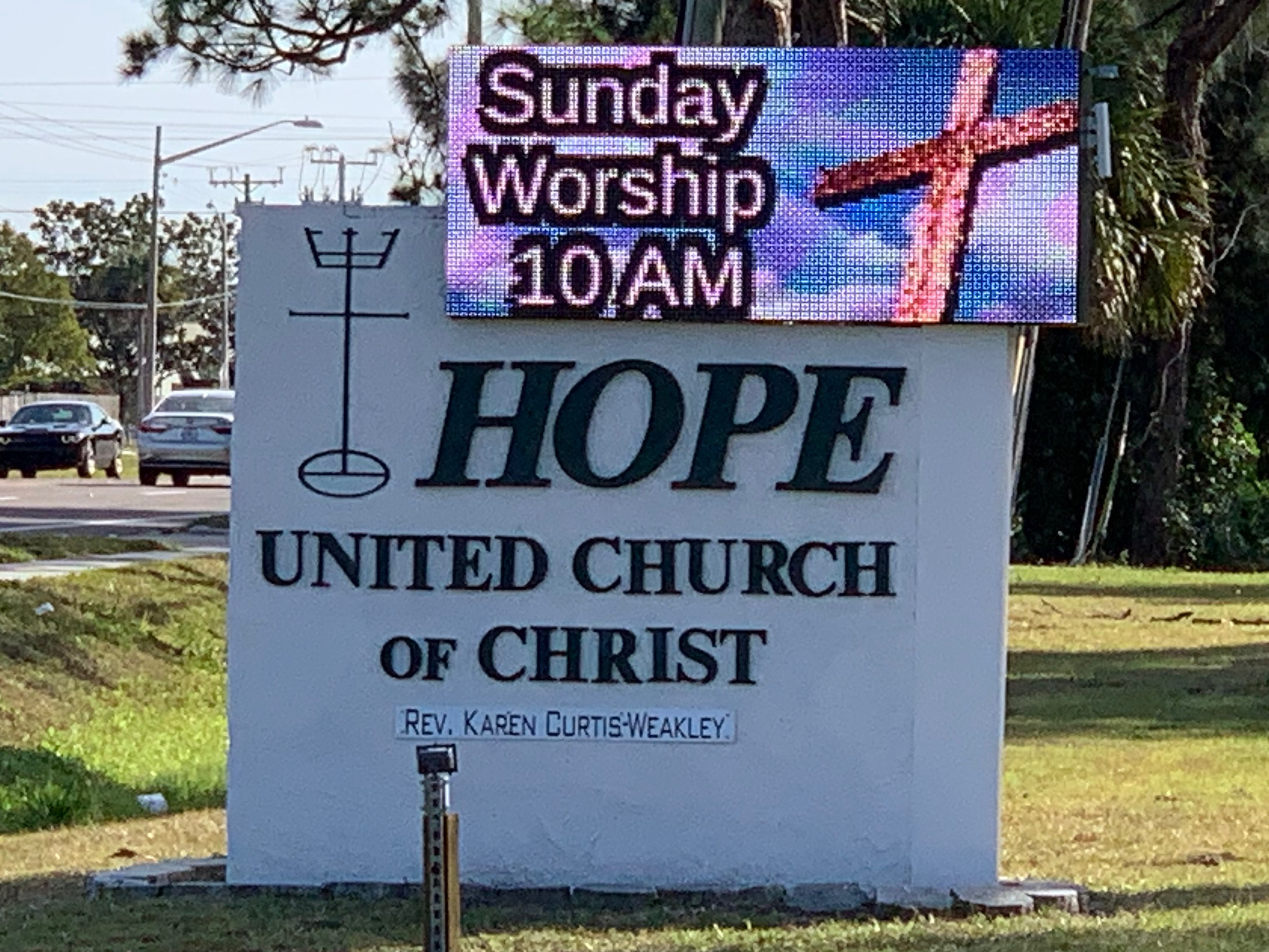 Church LED Sign - Olympian LED