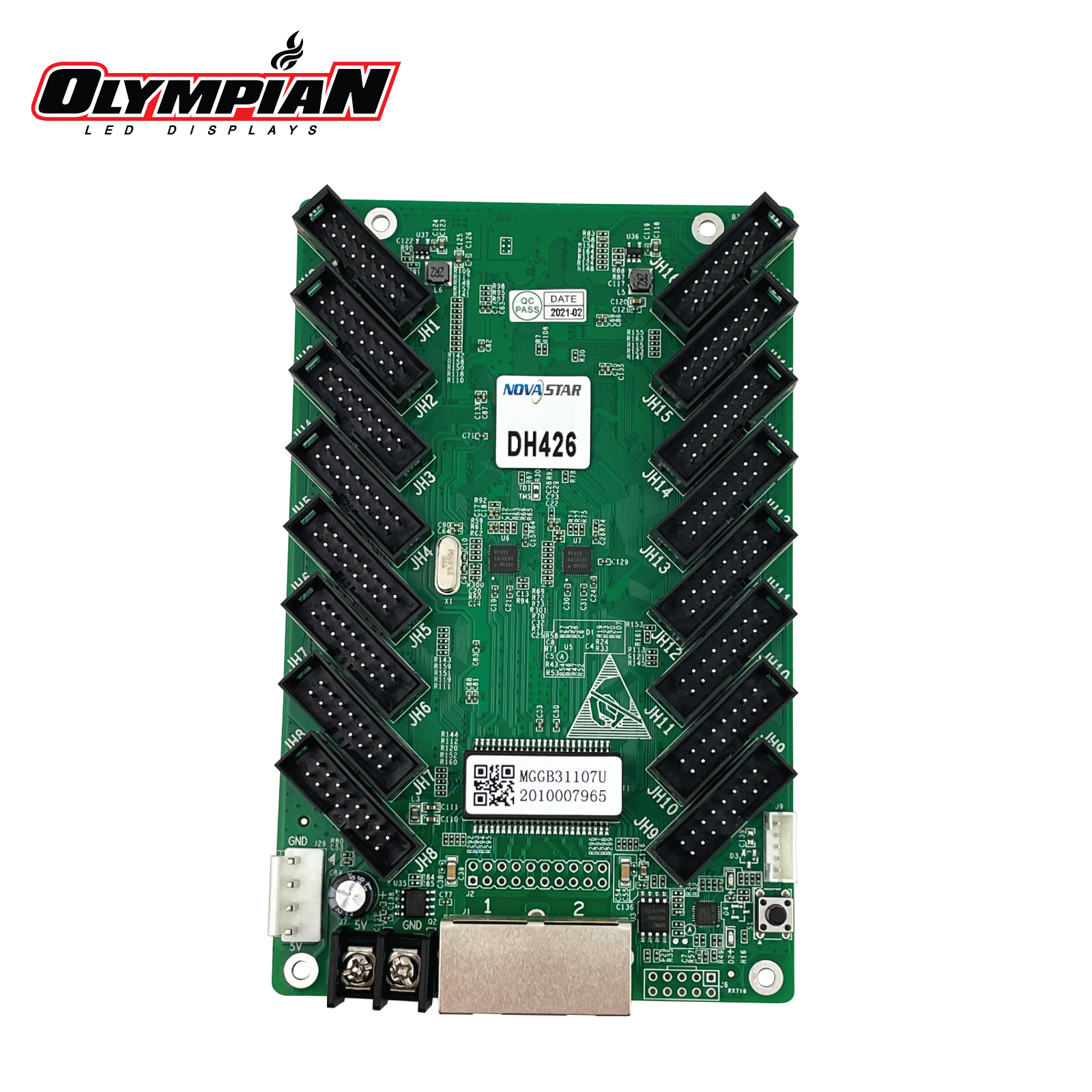 Novastar DH426 LED Receiving Card (16 HUB75E Output) - Olympian LED